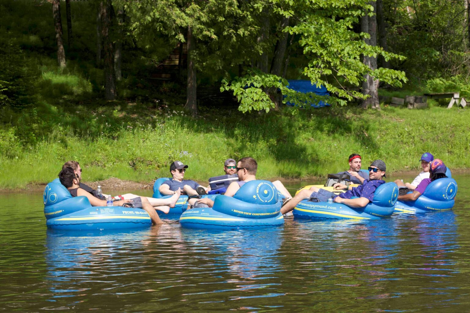 Tubing - River View Campground & Canoe Livery - Sterling, MI