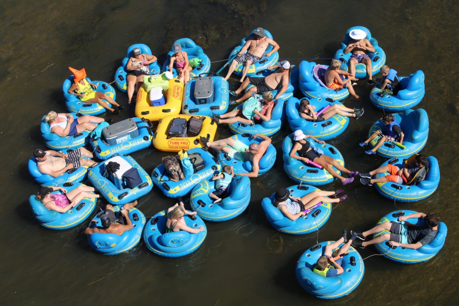 Tubing - River View Campground & Canoe Livery - Sterling, MI